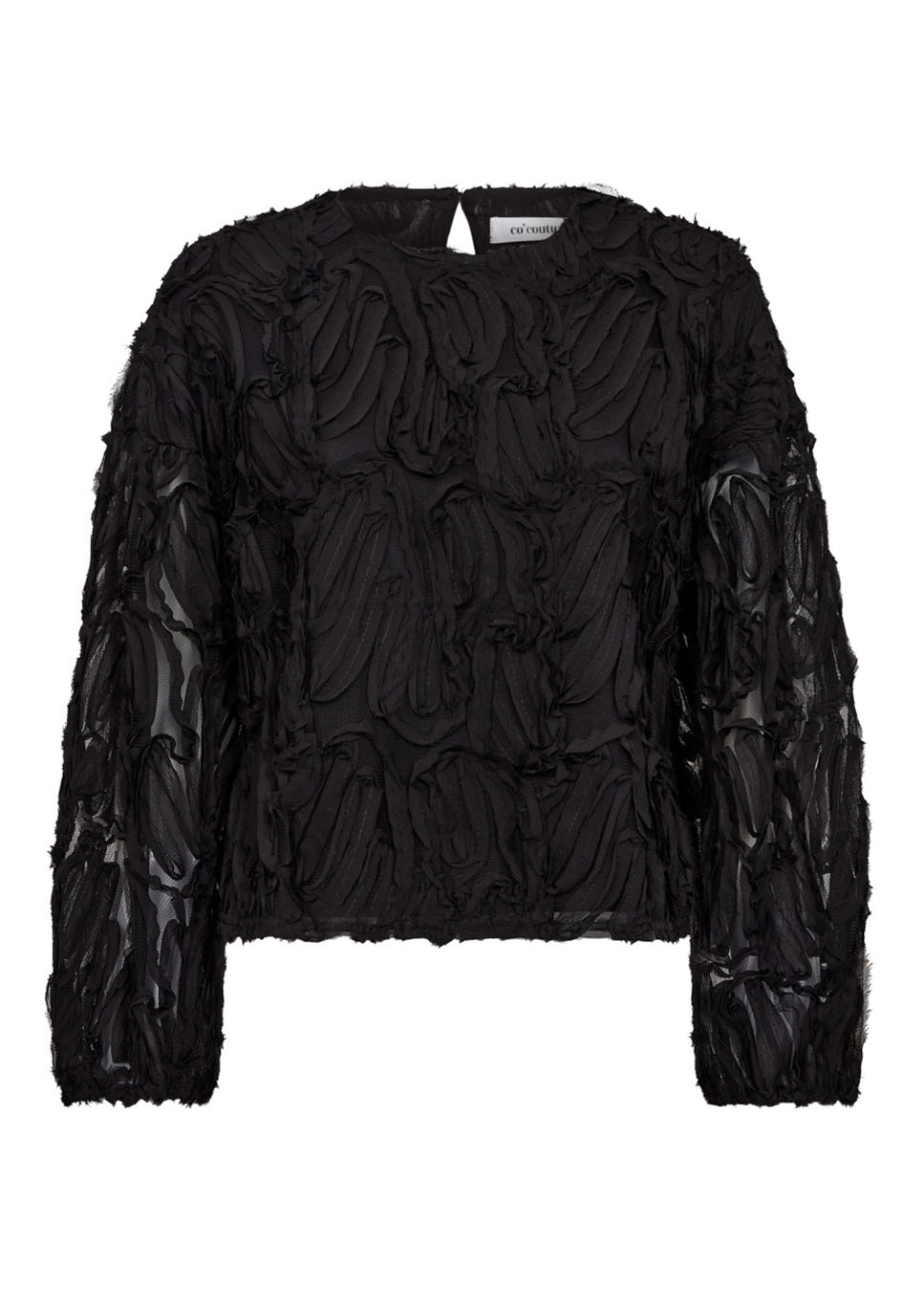 Co Couture ShaniaCC Fluffy Blouse zwart